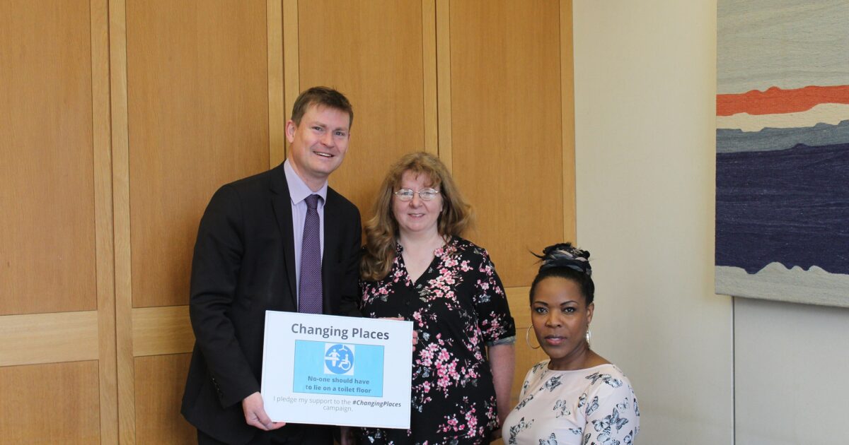 Justin supports Changing Places petition - Justin Madders