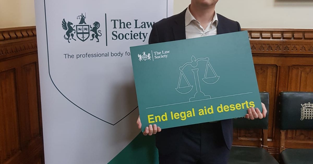 Justin Madders MP backs call to end legal aid deserts - Justin Madders