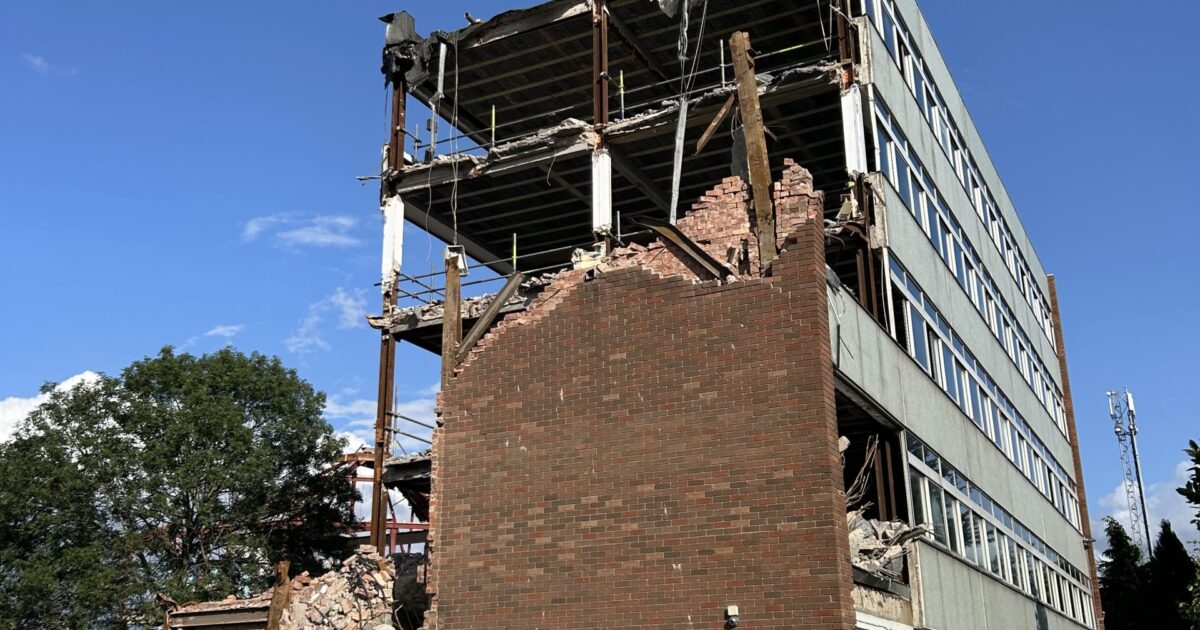 Demolition marks milestone in Ellesmere Port renewal - Justin Madders