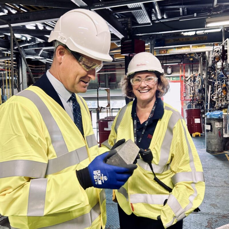Interesting tour around Bromborough lithium plant - Justin Madders